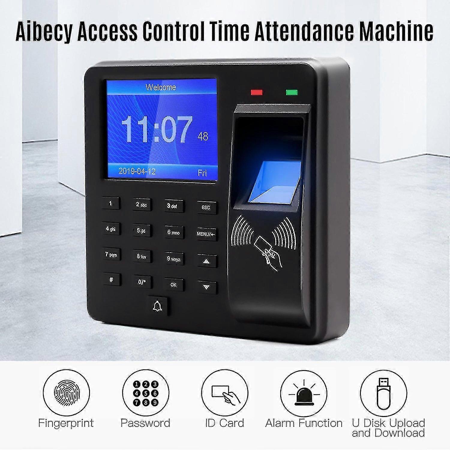 Access Control Time Attendance Machine Fingerprint/password/id Card ...