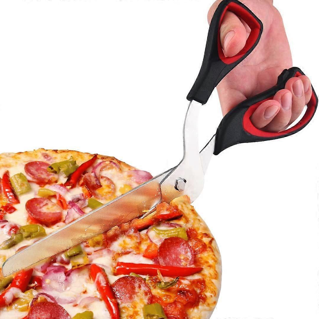 Professional Pizza Scissors, Pizza Cutter Stainless Steel Pizza Cutter ...