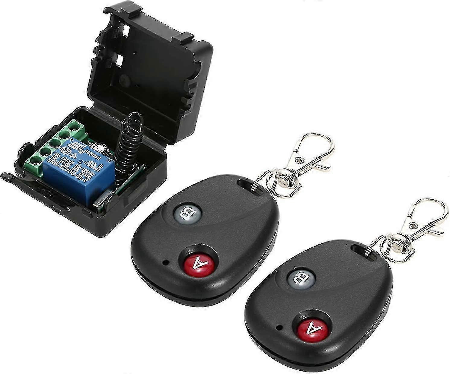 Wireless Remote Switch Relay Transmitter Receiver 433mhz Dc 12v 1ch ...