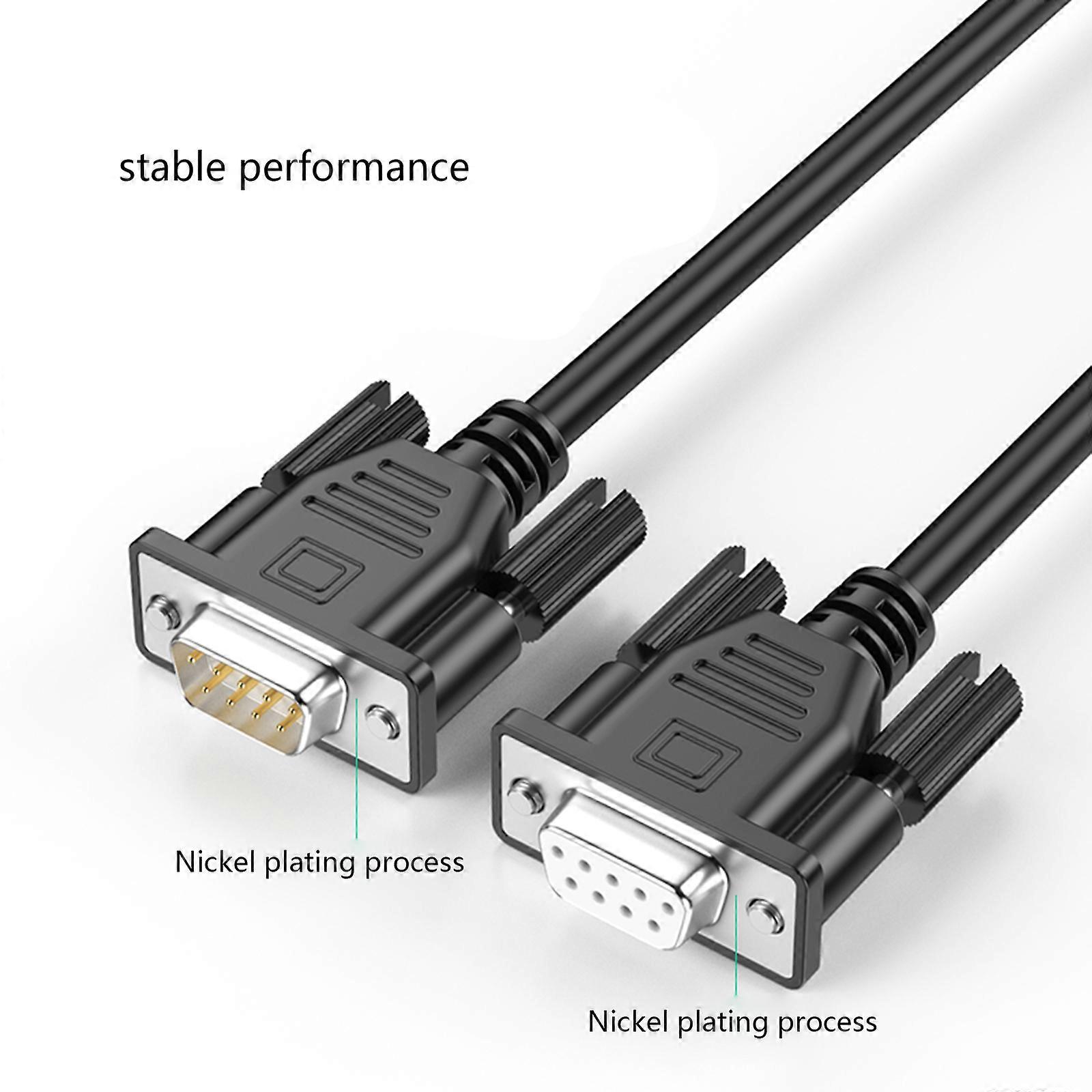 RJ45 to DB9 RS232 Serial Port Power Cable Male/Female Connectors Wire ...