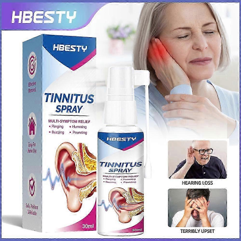 1-3X 2024 Tinnitus Spray Ear Ringing Relief Relieving Ear Drops Hearing ...