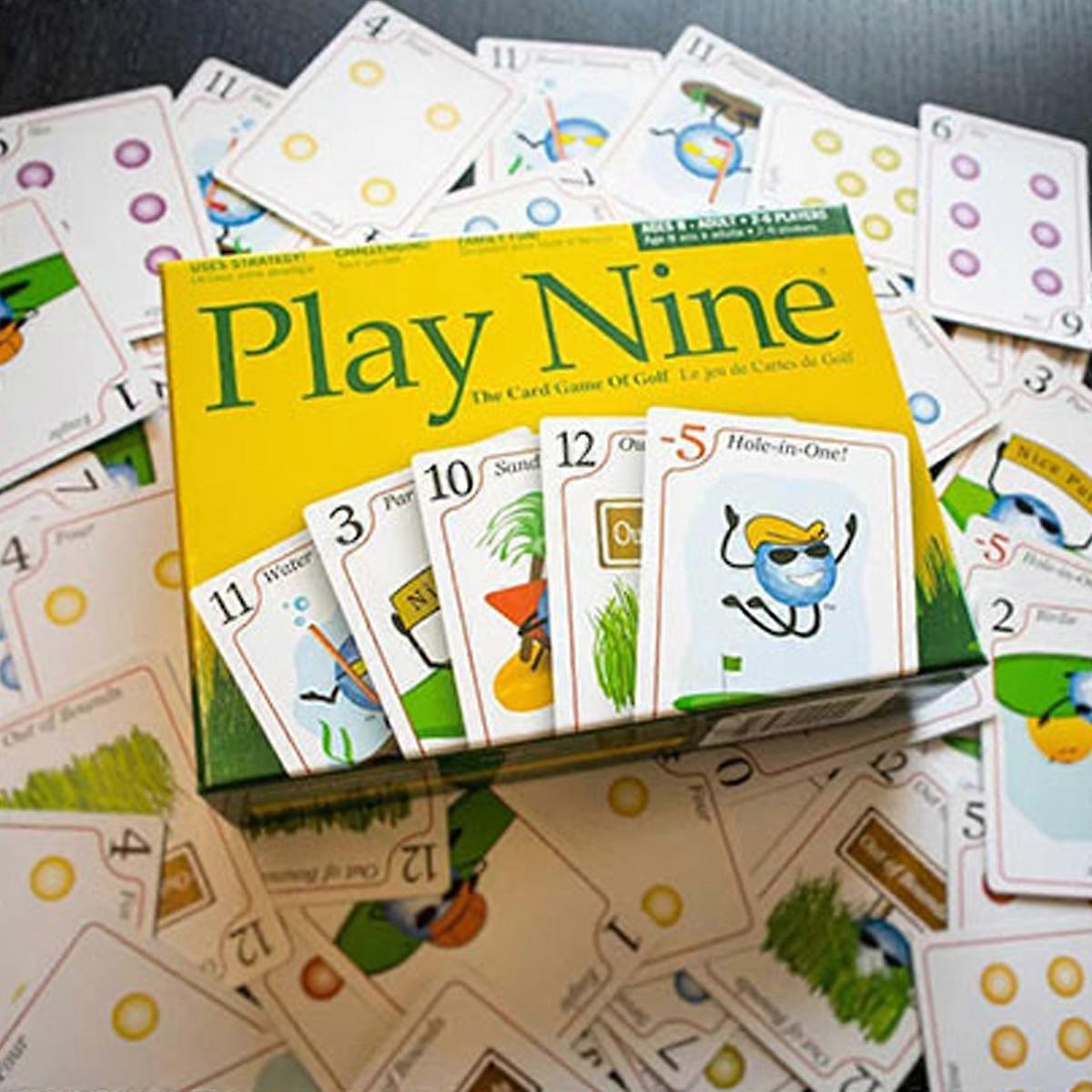 Play Nine Card Game, Fast Paced Card Game, Variety of Gameplay, Funny ...