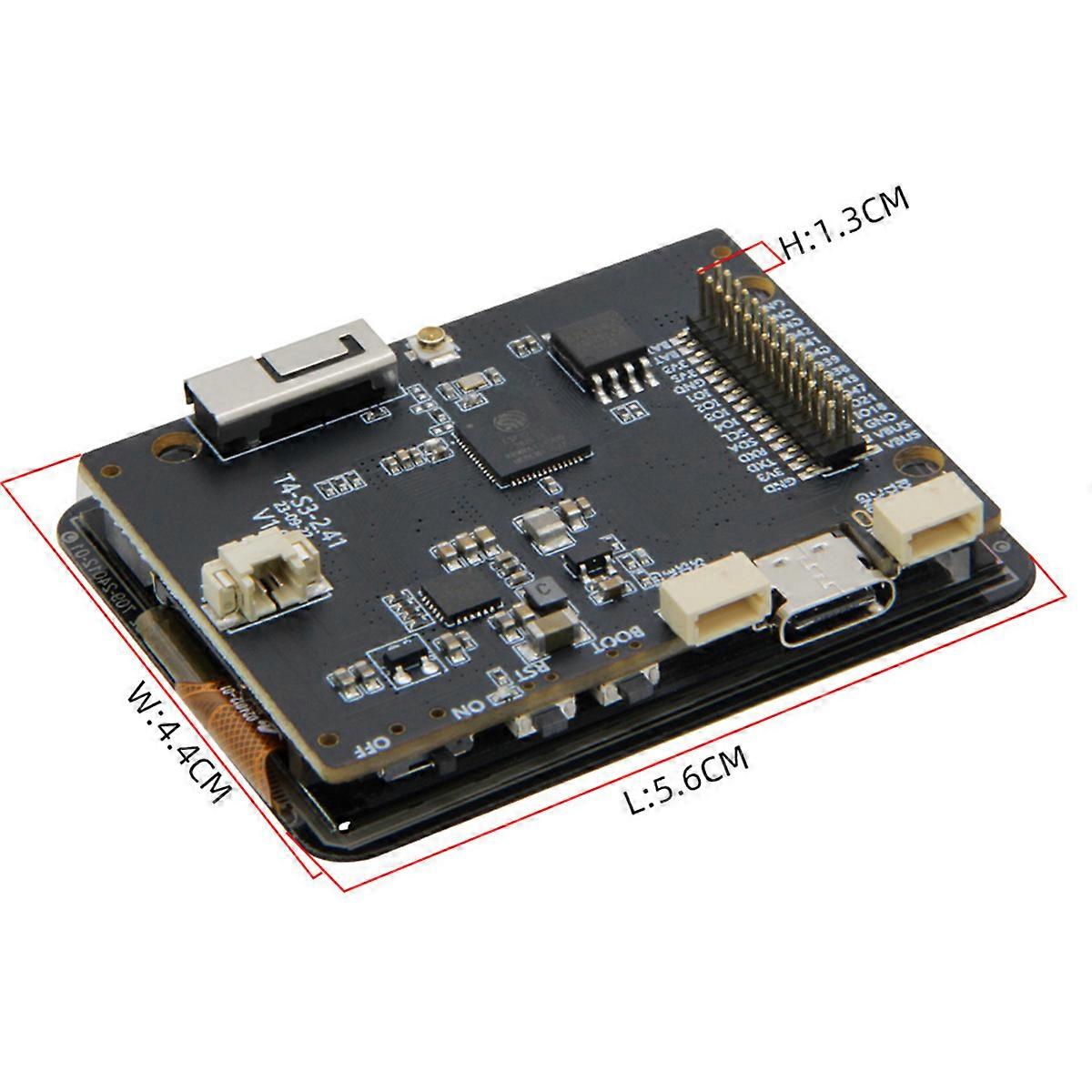 LILYGO T4-S3 ESP32-S3 2.41Inch AMOLED Touch Display Development Board ...