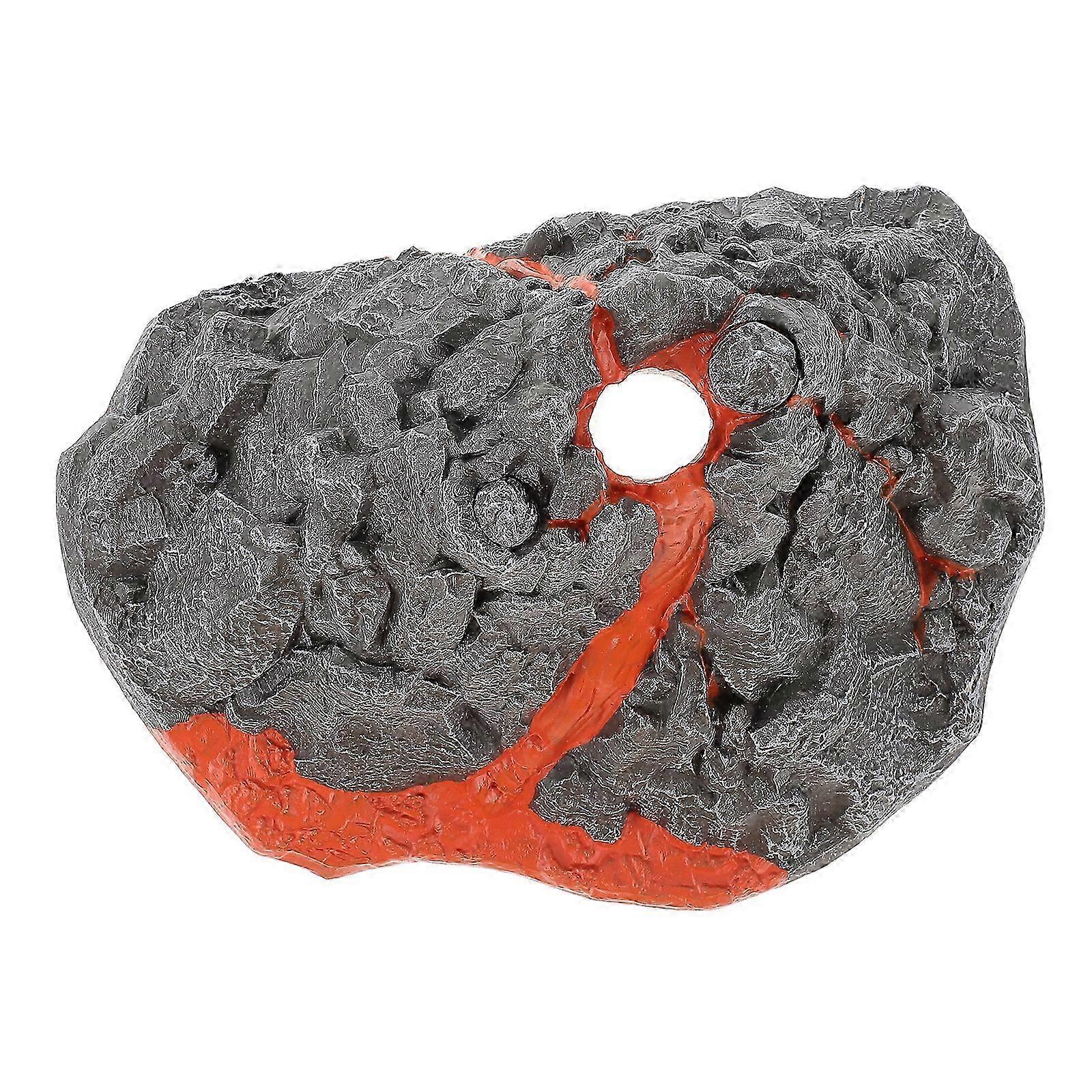 Kids Playset Volcano Statue Working Model Volcanic Eruption Mini ...