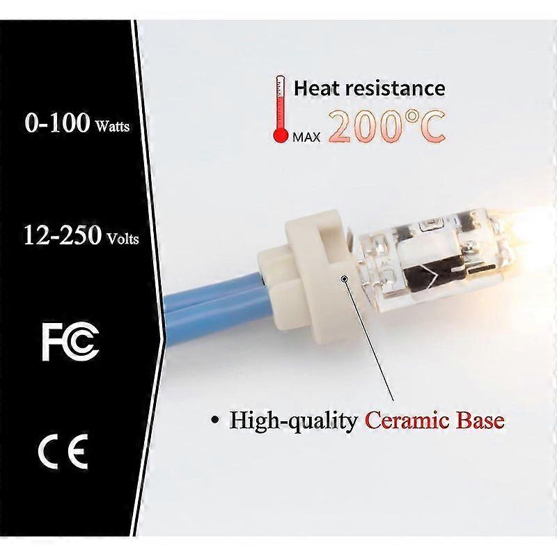 10 pin box pin base, connectors G4, GU3.5, G6.35, GY6.35, and GX5.3 ...