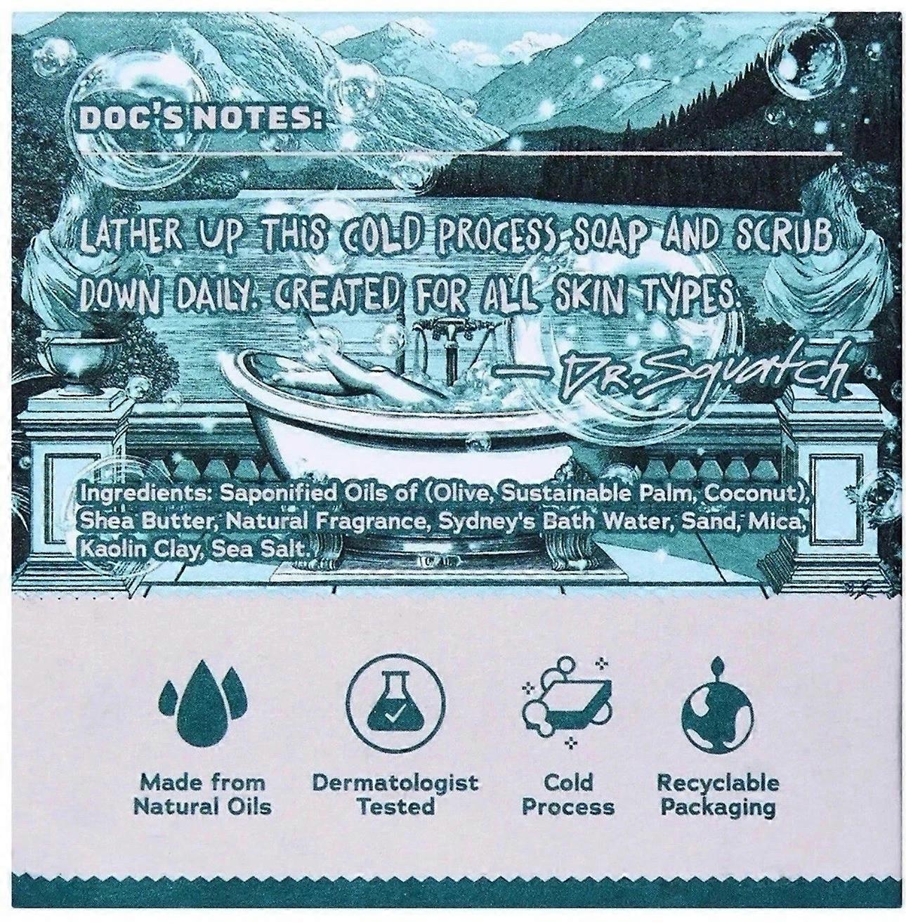 Dr. Squatch Sydney Sweeney Bathwater Bliss Bar Soap LE 5000 - IN HAND ...