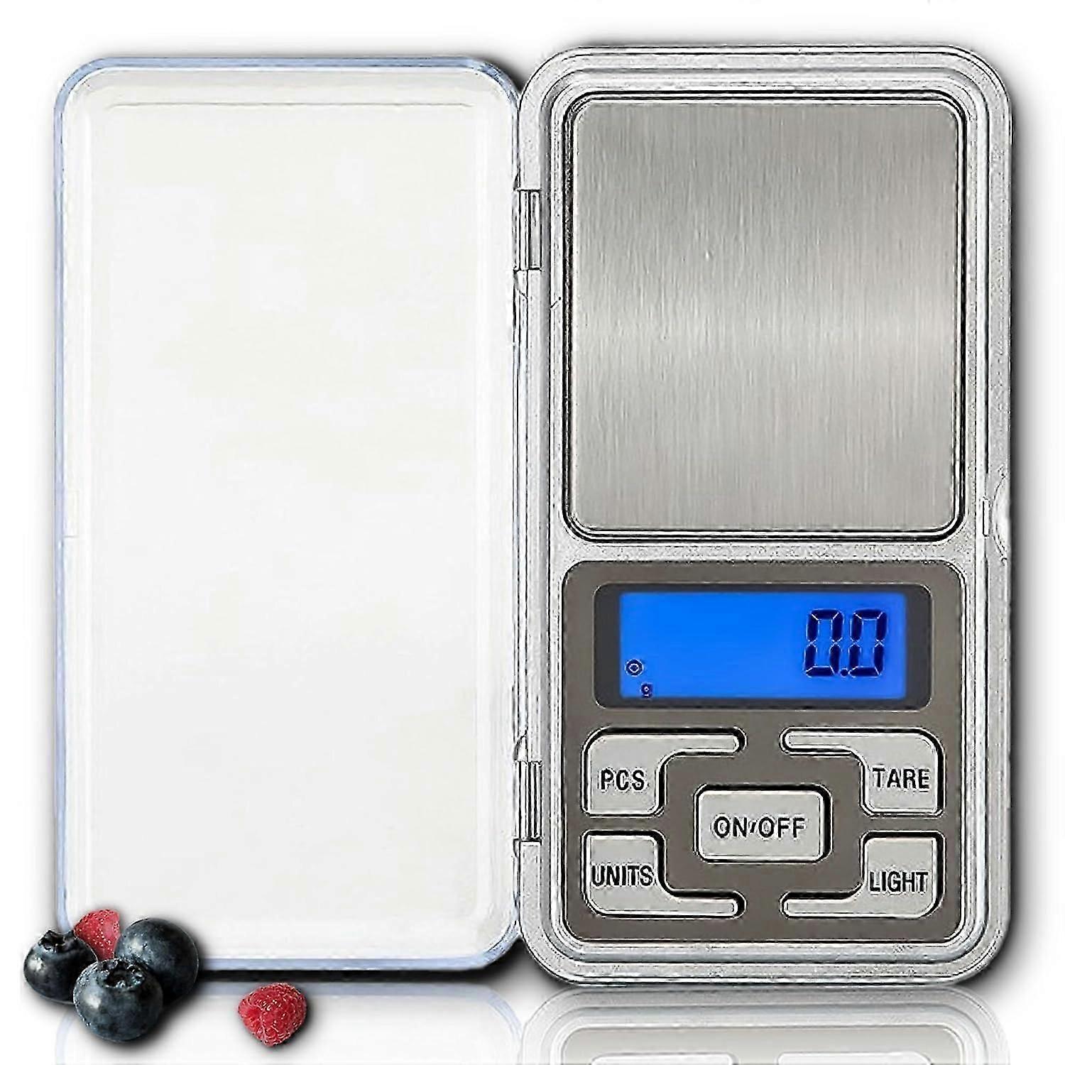 Digital Pocket Scale, Portable Weighing Scale High Precision Kitchen Scales, Mini Pocket Scale ...