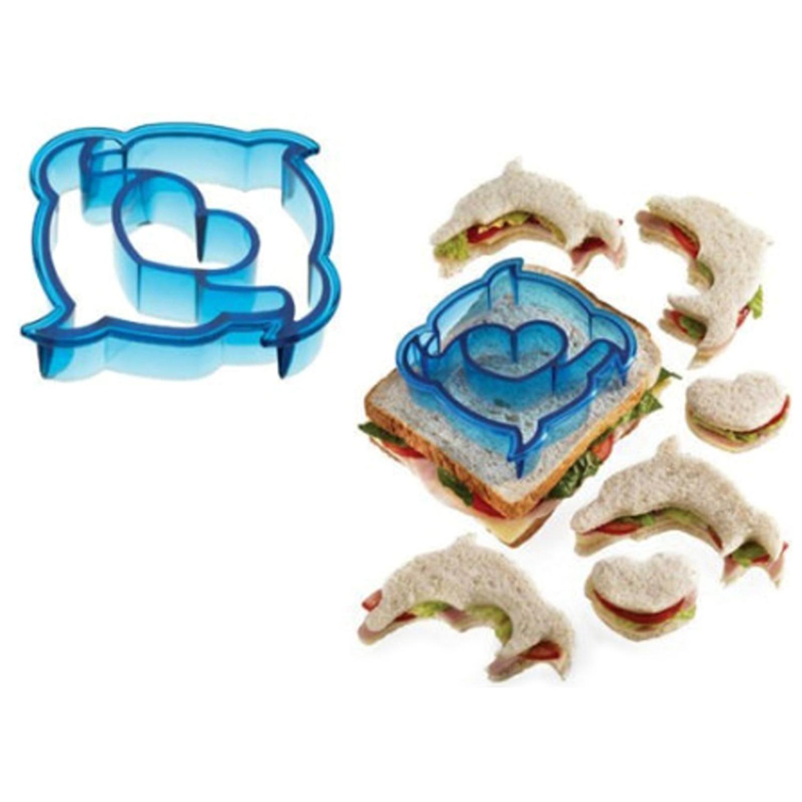 Diy Sandwich Cutter Plastic Material Different Shapes Sandwich Maker ...