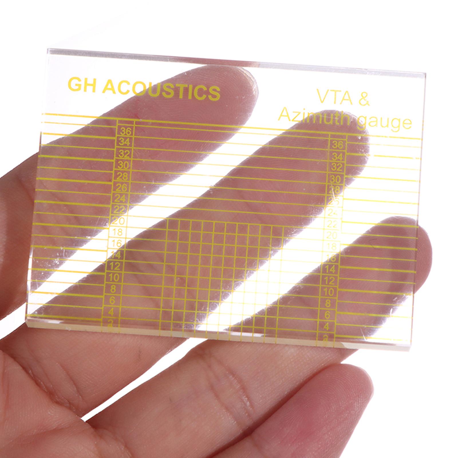 Headshell Alignment Block Tonearm Vta & Cartridge Azimuth Alignment ...