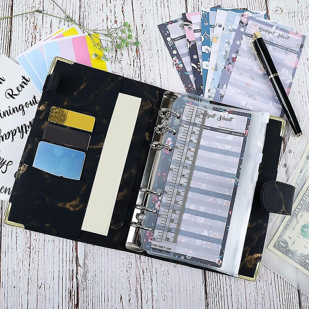 29 Pack Budget Binder Set, Cash Binder, Cash Savings Organizer Wallet ...