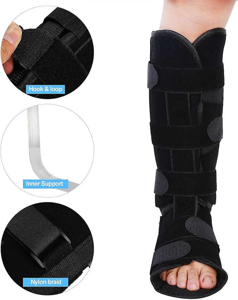 Fracture Walker Boot, Adjustable Leg Brace For Ankle, Foot Orthosis ...