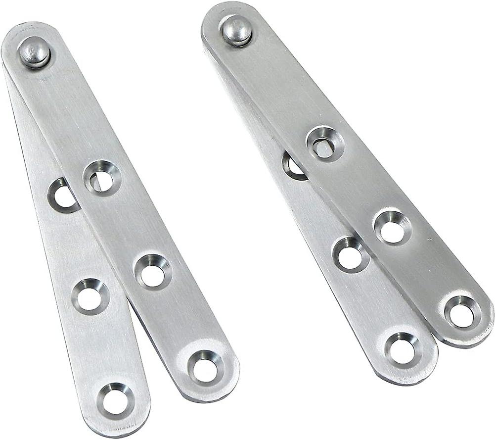 2 Pack Stainless Steel Pivot Door Hinge, 360 Swivel, Down Swing,10*1 ...