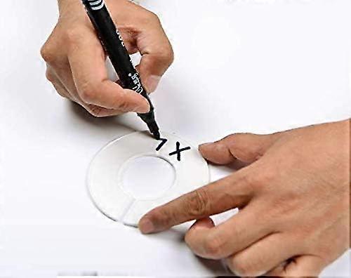 10PCS Plastic Clothing Rack Size Dividers White Round Hanger Separator ...