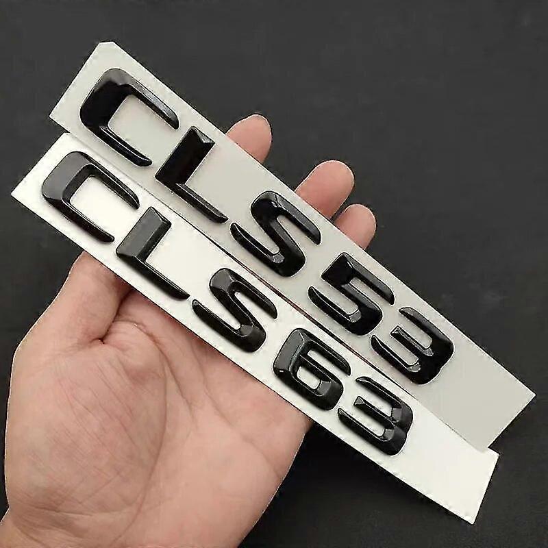 3D ABS Car Letters Trunk Badge CLS53 CLS63 CLS260 CLS300 CLS350 CLS400 ...
