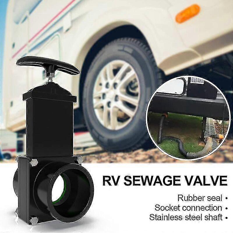 Rv Drain Valve Screwed Drain Valve Abs Sewer Drain Valve Motorhome ...