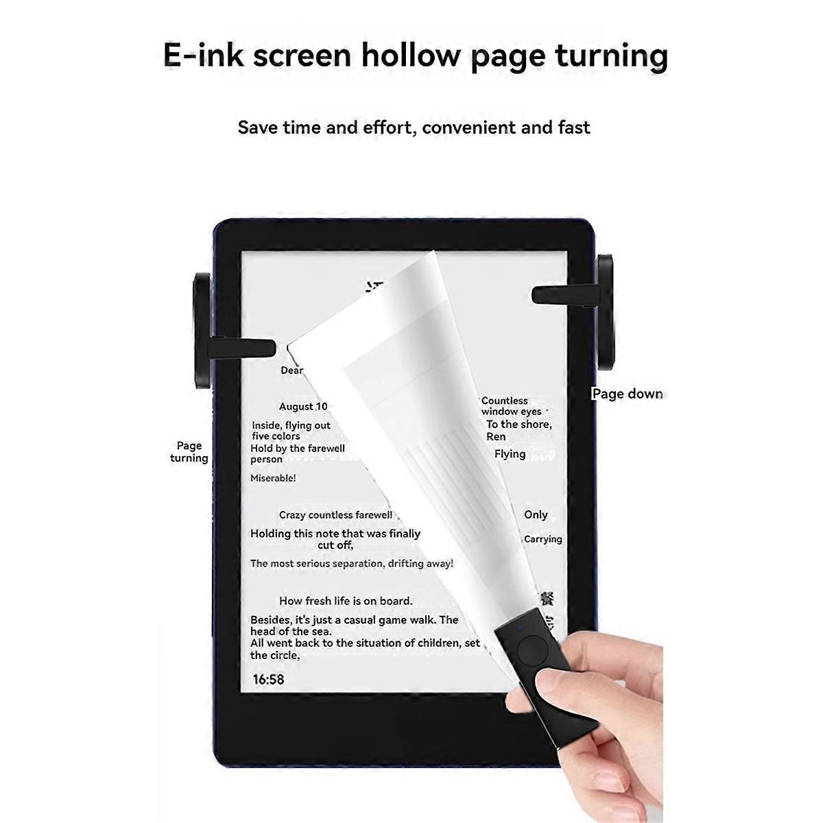 Remote Control Page Turner for Smart Wireless Page Turner for Ebook ...