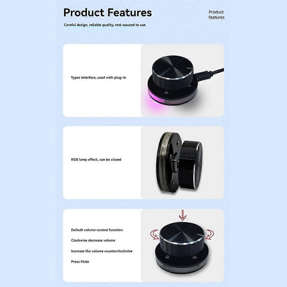 USB Volume Controller Computer USB Volume Adjustable Controller Support ...