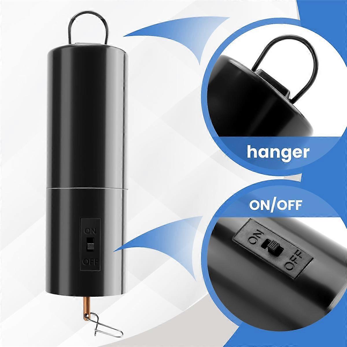 Hanging Black Rotating Motor for Spinner and Wind Chime Garden ...