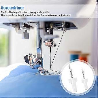 6 Pieces Sewing Machine Cleaning Kit Includes Tweezers Double Headed ...
