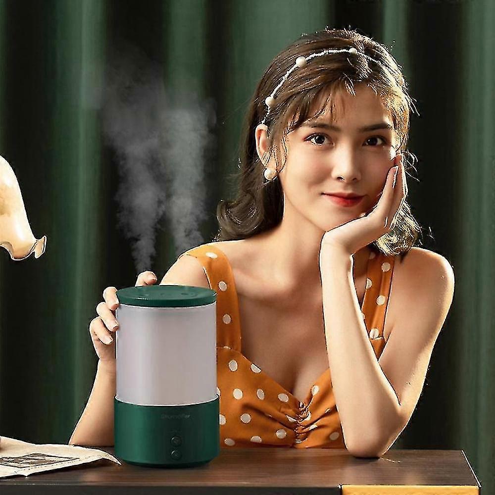 Desk Usb Silent Double Spray Humidifier ,air Humidifier Nozzle ,white ...