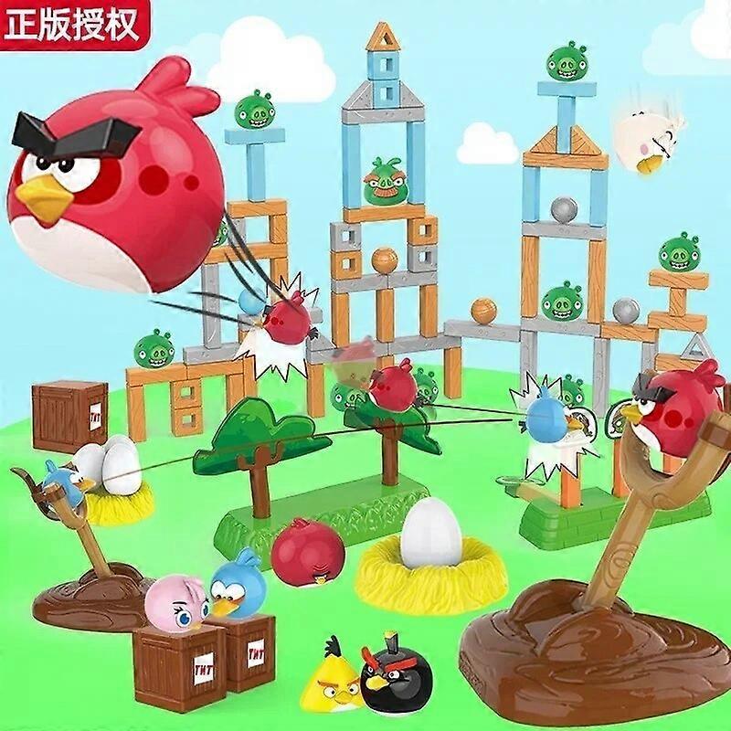 Angry Bird Building Blocks Toys Red Blues Chuck Matilda Minion Pigs ...