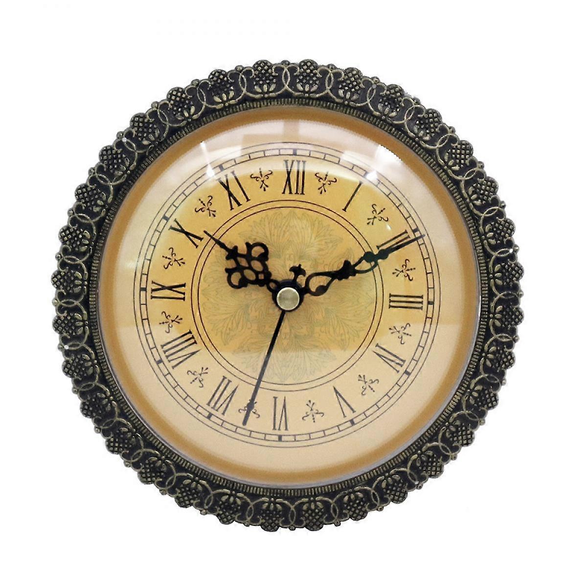 (150 mm) Quartz Clock Fit-up/Insert with Roman Numeral, Quartz Movement ...