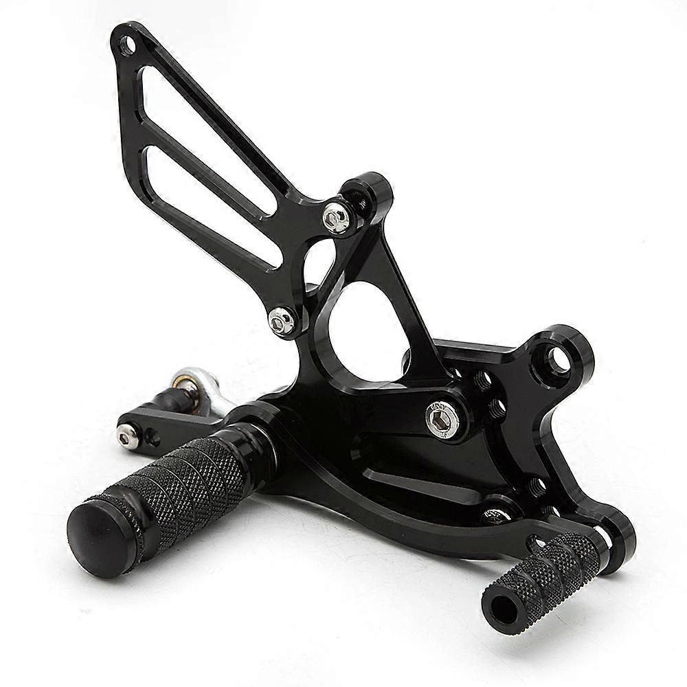 Black Motorcycle Footrest Rearset Rear Foot Peg Rest Set Footpeg For Honda CBR 954 RR CBR 929RR ...