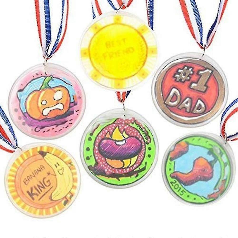 24pcs Colorful Diy Medal,design Your Own Award Medals,diy Medal For ...
