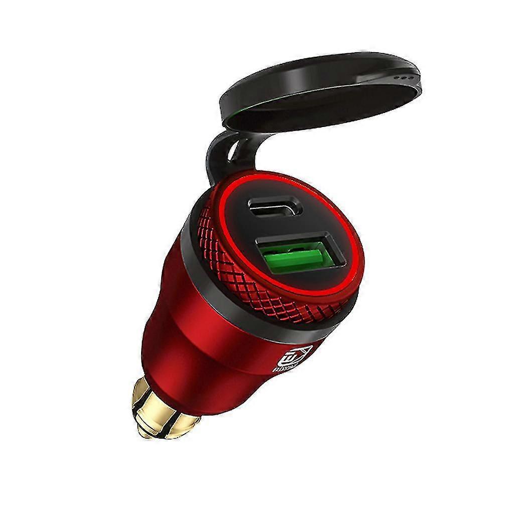 Waterproof Motorbike 12v 24v Qc3.0 Usb Type C Pd Fast Charger Power ...