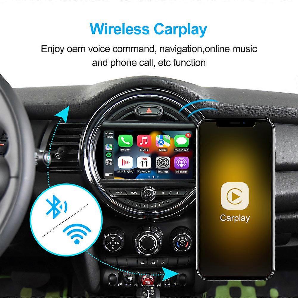 Wireless Carplay Android Auto Box For MINI Cooper R56 R57 F55 F56 F57 ...