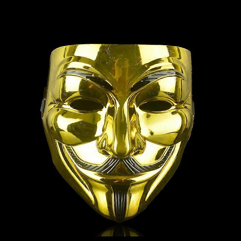 Movie Cosplay V for Vendetta Hacker Mask Anonymous Guy Fawkes Halloween ...