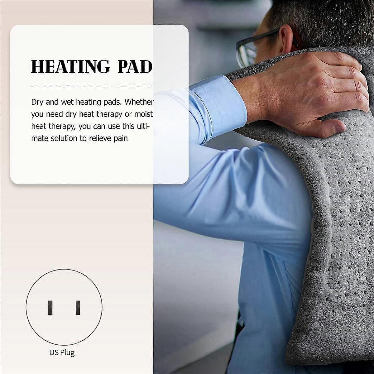 Extra Large Electric Heating Pad for Back Pain and Cramps Relief 12X24 ...