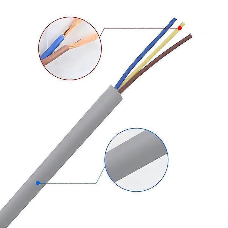 Three core with ground wire one square pure copper wire refrigerator ...