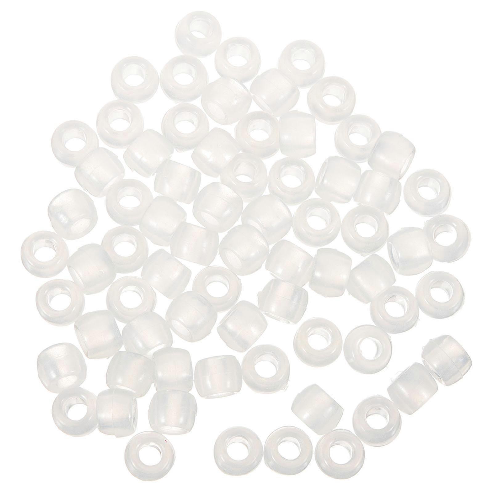 1000Pcs Multi 7 Color Plastic UV Beads Clear Beads Color Magically ...