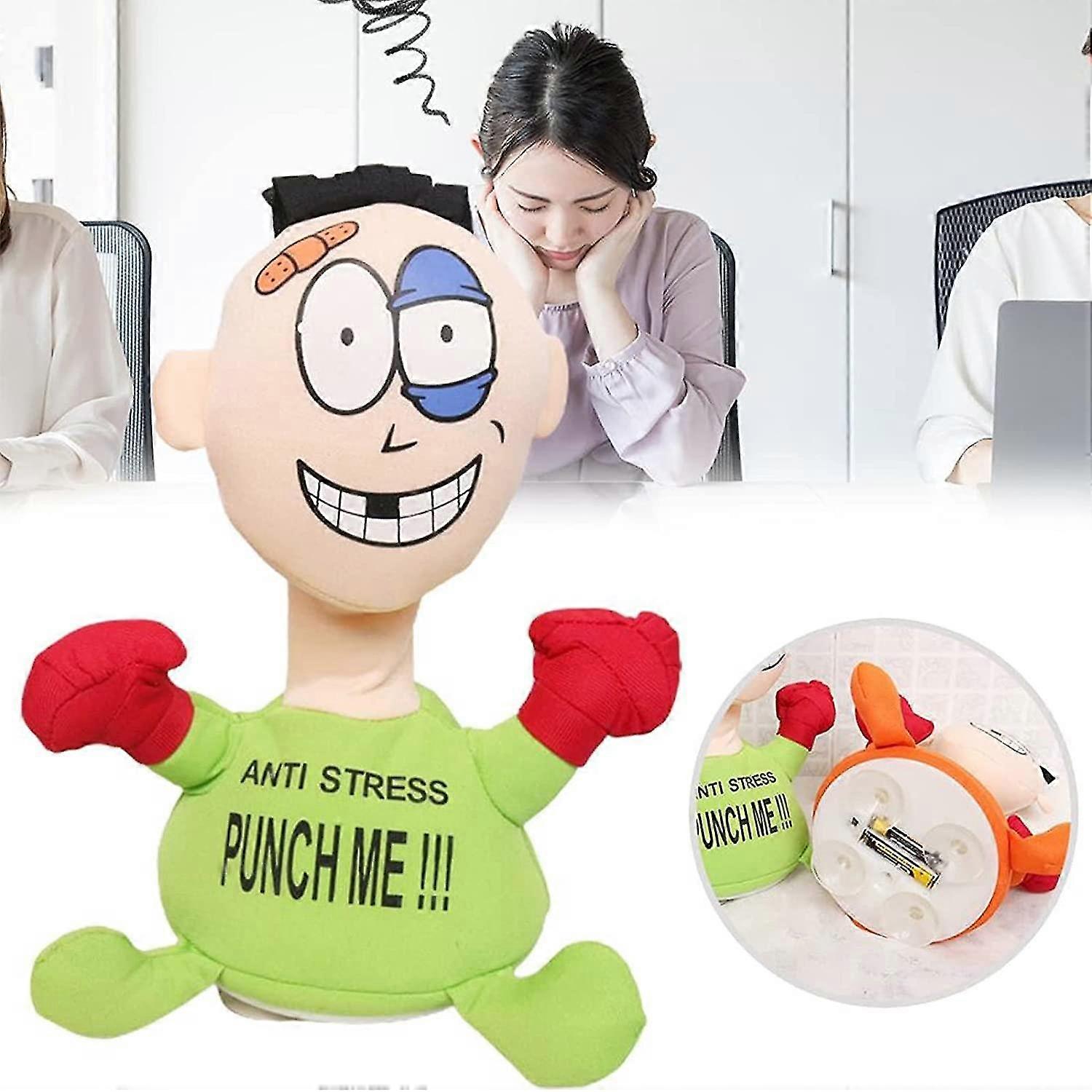 Funny Punch Me Screaming Doll, Anti-stress Punch Me Doll, Boxing Toy ...