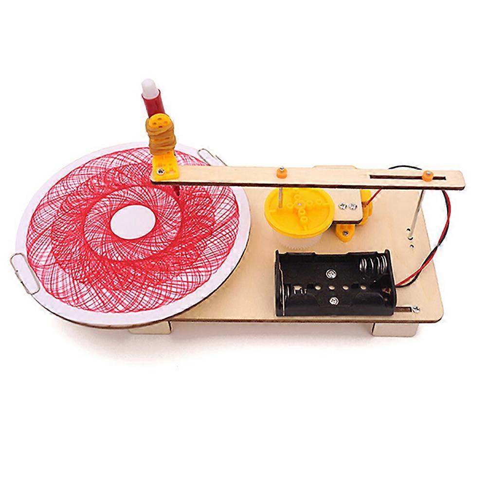 DIY Production Electric Plotter Kit Physical Experiment Educational Kid ...