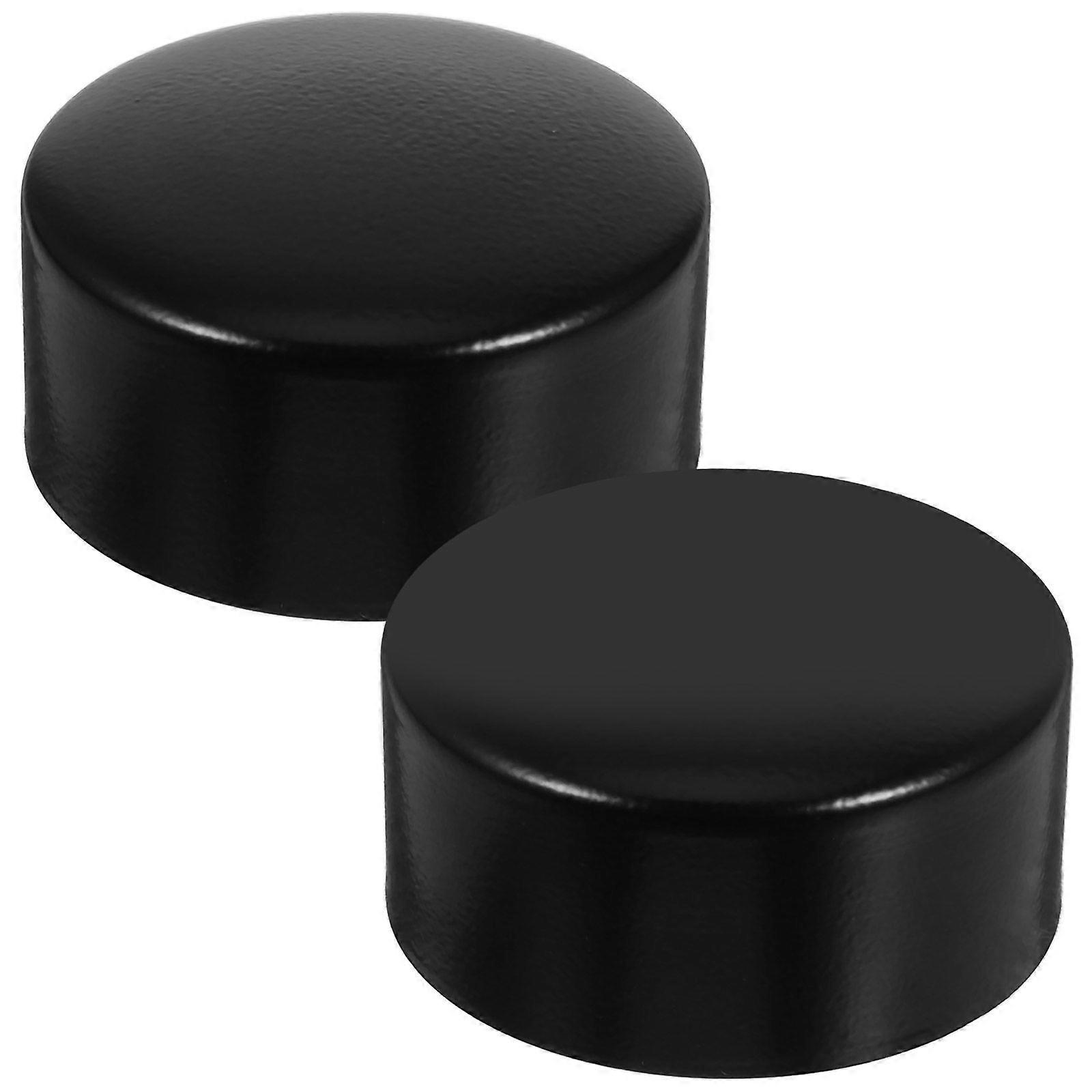 2 Pcs Handrail End Cap 50mm Stainless Steel Round Handrail End Caps ...