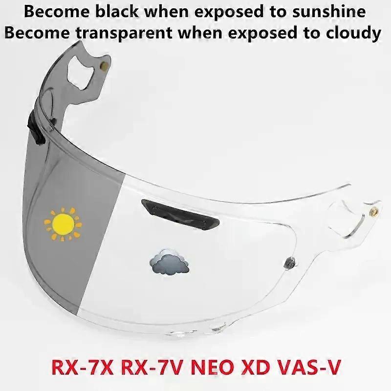 suitable for Photochromic Visor for ARAI RX-7X RX7X CORSAIR-X RC RX-7V ...
