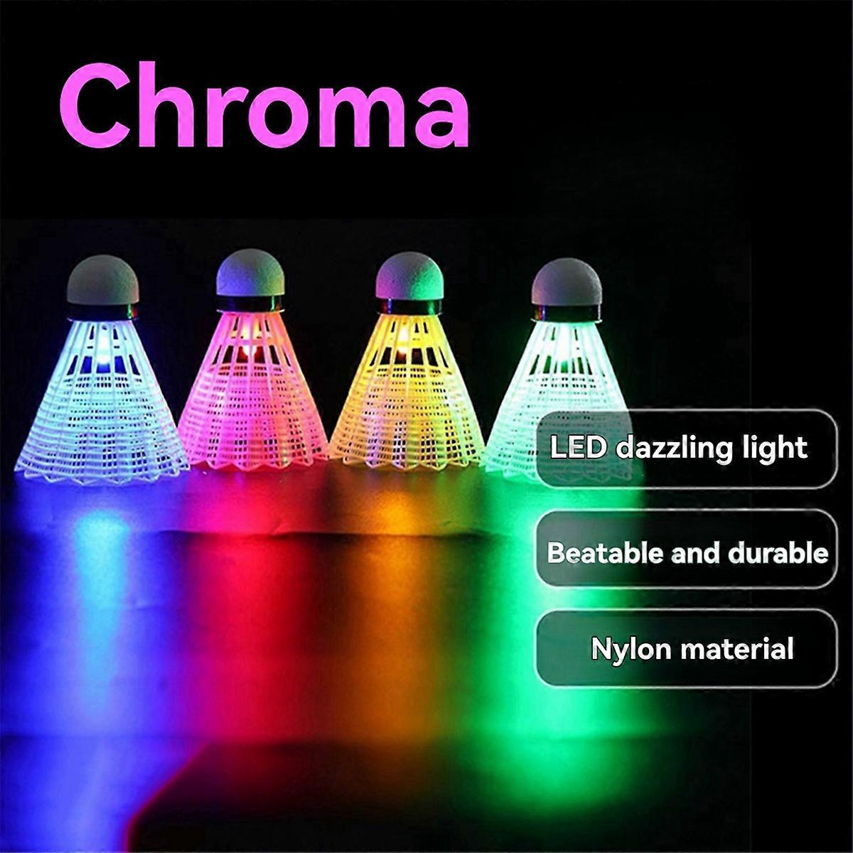 Light-Up Shuttlecocks Badminton Set multicolor | Fruugo UK