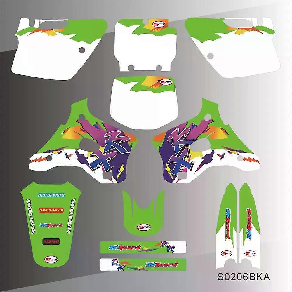 For KAWASAKI KX125 KX250 KX 125 KX 250 1994 1995 1996 1997 1998 Full ...