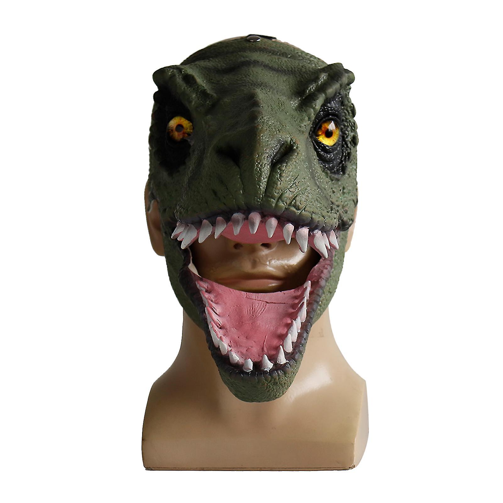 Dinosaur Mask Toy With Opening Jaw Dominion Tyrannosaurus Rex Chomp N ...