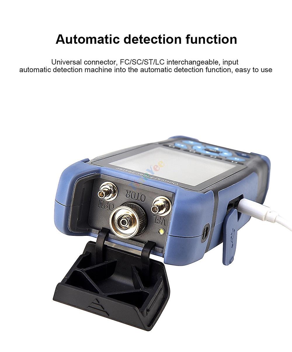 Optisk Fiber Tester Mini Otdr Optisk Tid Domæne Reflektometer ...