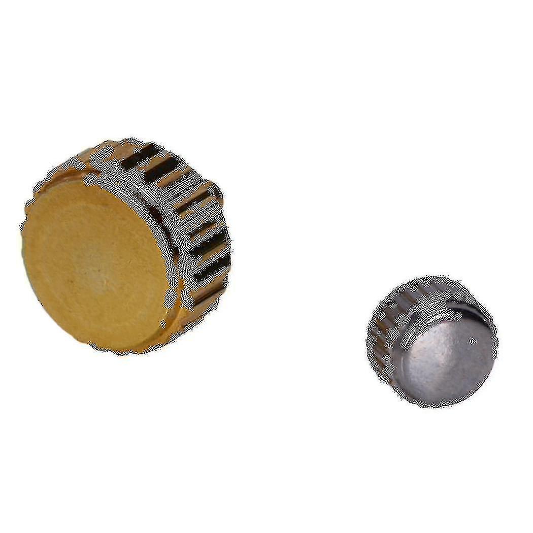 Waterproof Watch Crown Parts Replacement Assorted Gold & Silver Dome ...