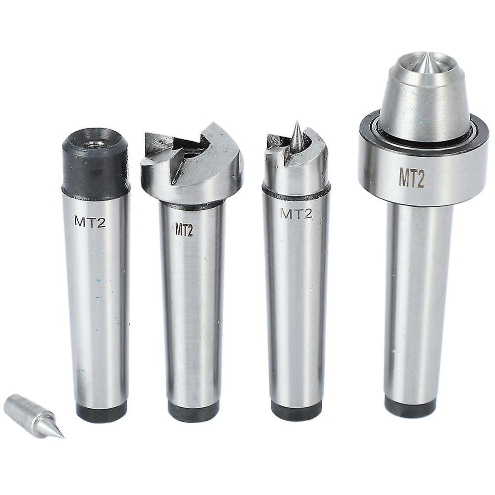 4pcs/set Mt2 Live Center Drive Spur Driver Dead Center With Wooden Case ...