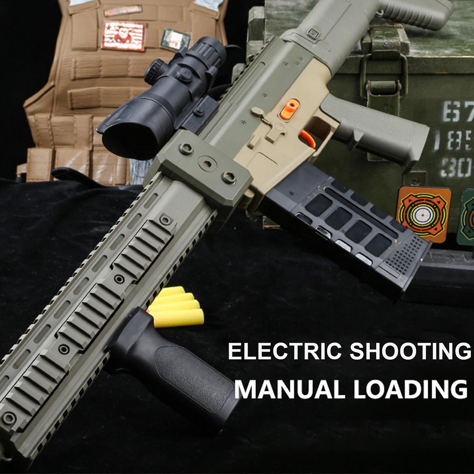 Realistic Toy Guns for Guns Darts Automatic Sniper Rifle with Scope ...