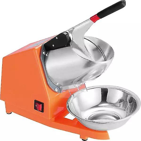 Electric ice crushers machine ice snow cone maker professional double ...