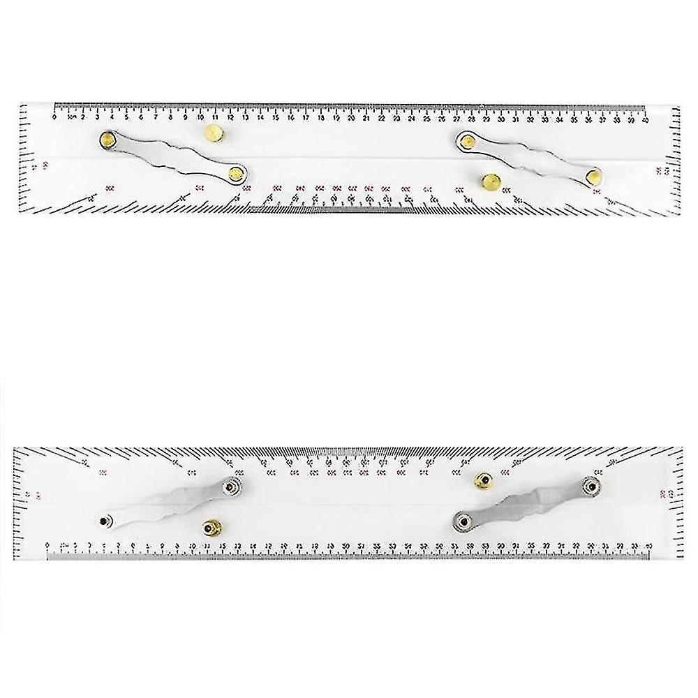 Marine Parallel Ruler Clear Scales, Mapping Points To Pull Parallel ...
