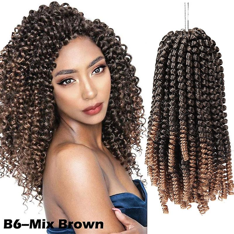 Spring Crochet Braid Hair Soft Hair Extensions Synthetic Curly ...