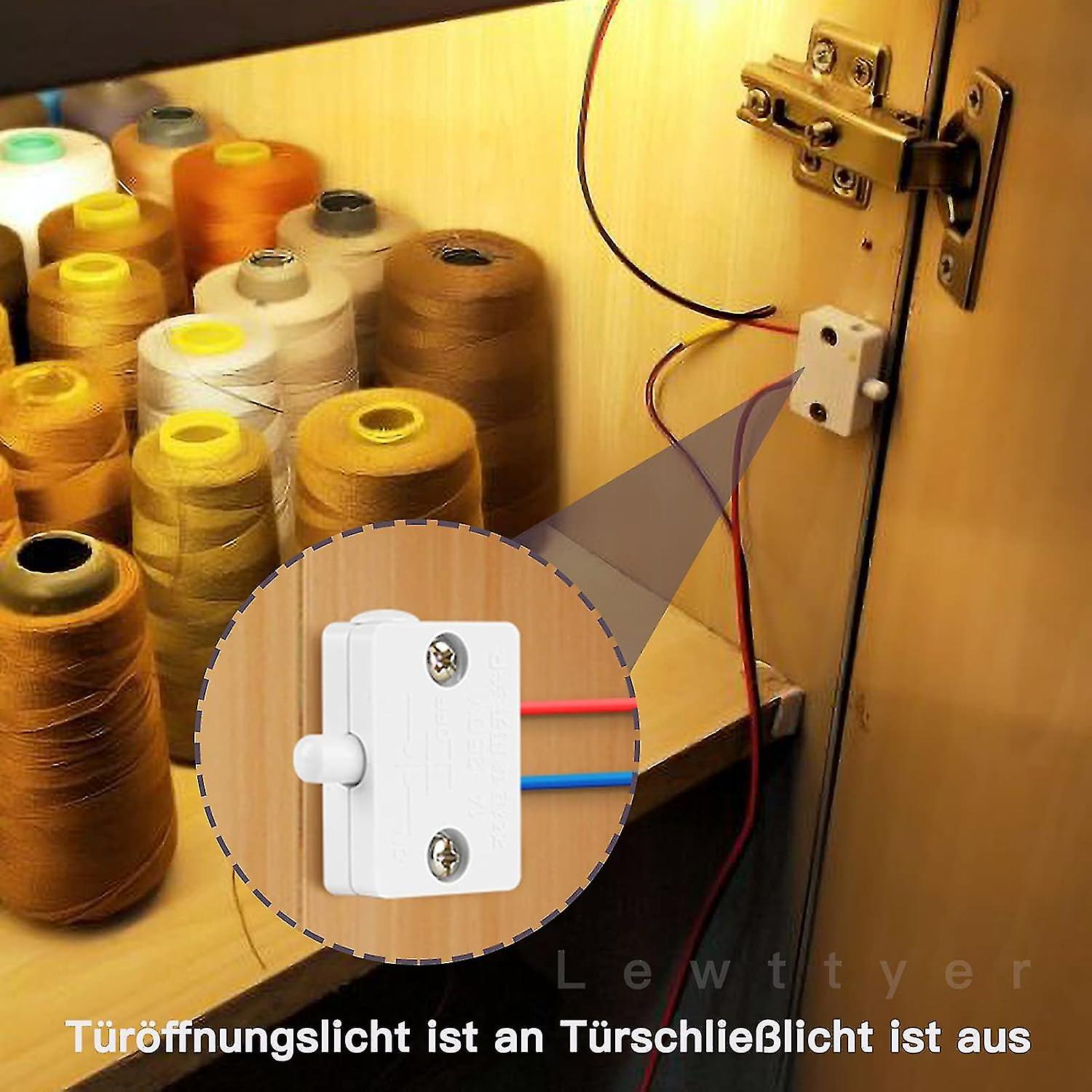 Automatic For Cupboard Door Light Switch Momentary Contact Switches ...