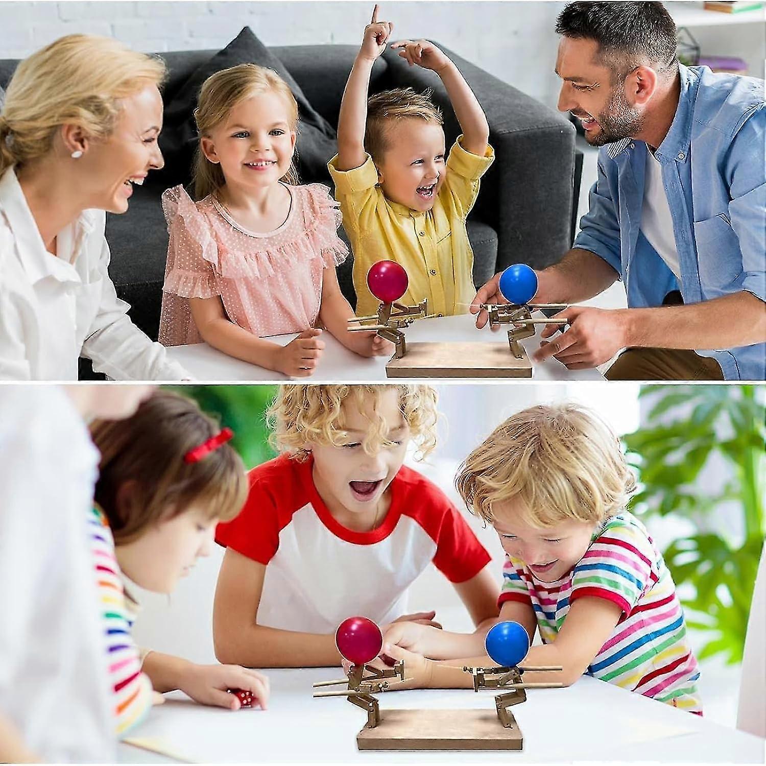 Cheffs Balloon Bam-boo Man Battle, 2024 New Wooden Battle Game ...